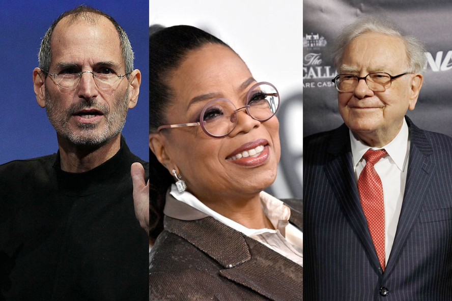 As definições de sucesso de Warren Buffett, Oprah Winfrey e Steve Jobs ...