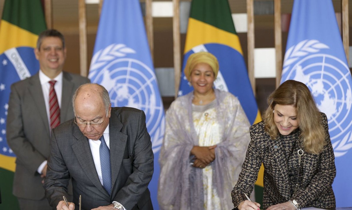 Brasil e ONU assinam marco de cooperação para desenvolvimento ...