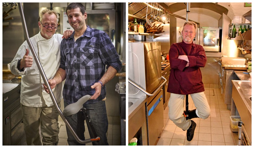 Chef PcD cria cadeira para 'flutuar' sobre cozinha e empreende para levar sistema para outros ...