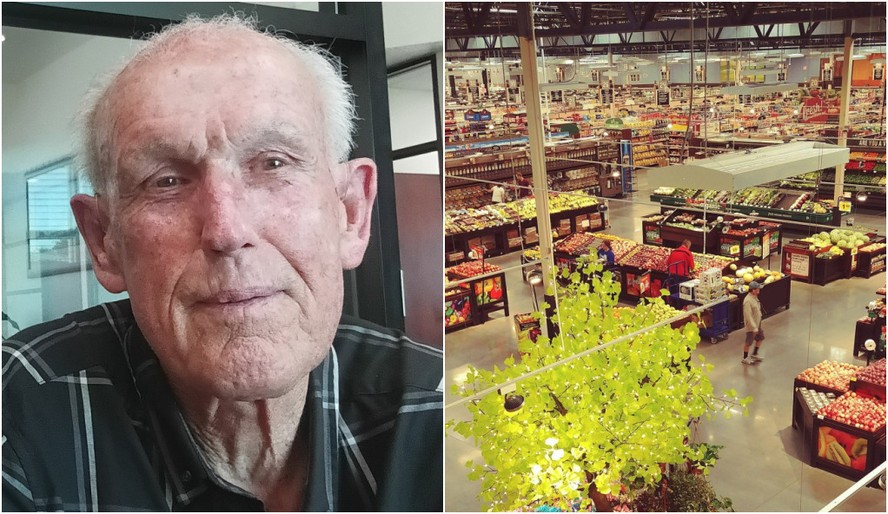 Idoso de 80 anos volta a trabalhar como empacotador para pagar R$ 445 ...