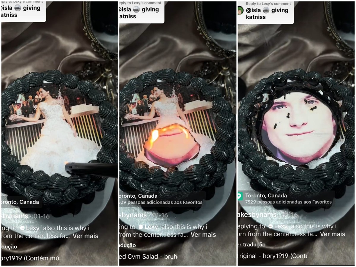 Nova tendência: bolos feitos para ter a cobertura queimada viralizam ...