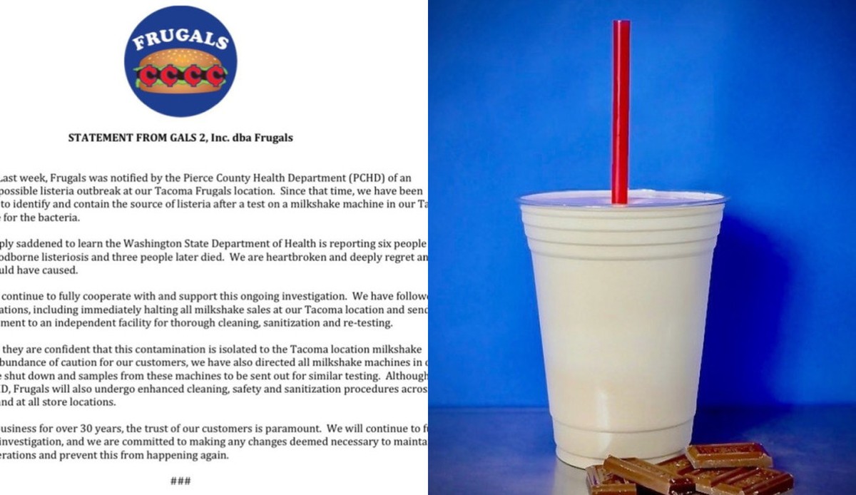 3 pessoas morrem após tomar milkshake contaminado com bactéria em ...