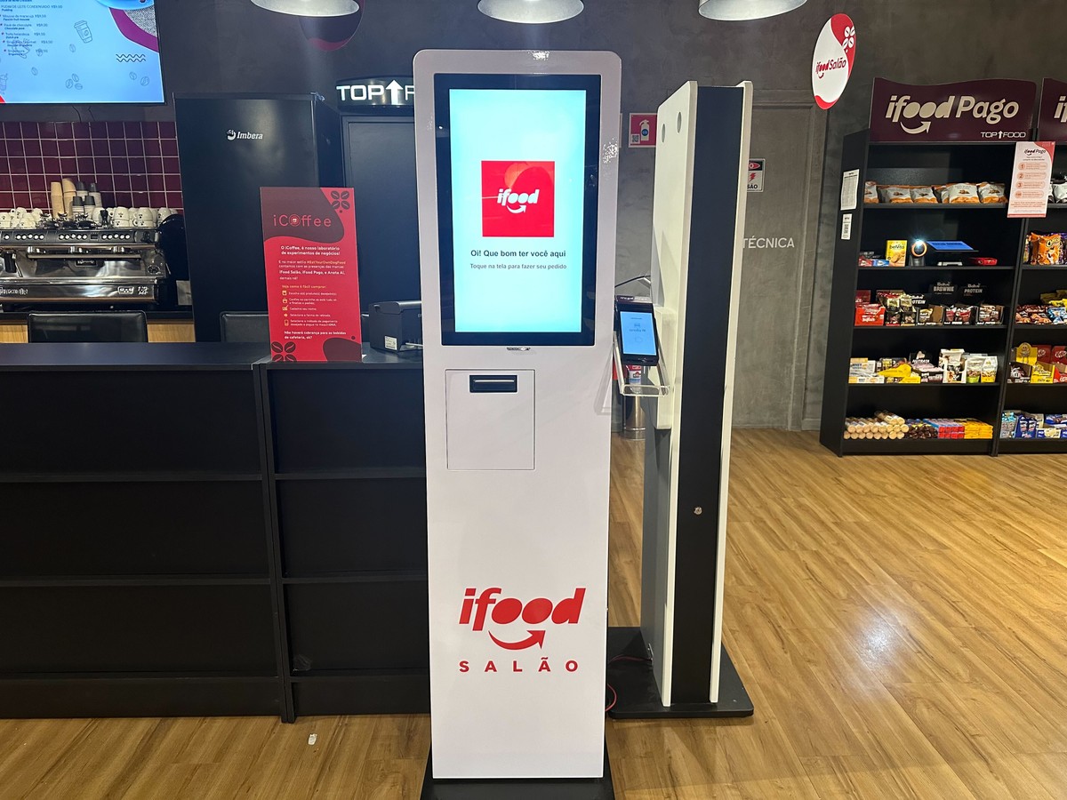 iFood expande serviços para atendimento em salão com totens de pedidos ...