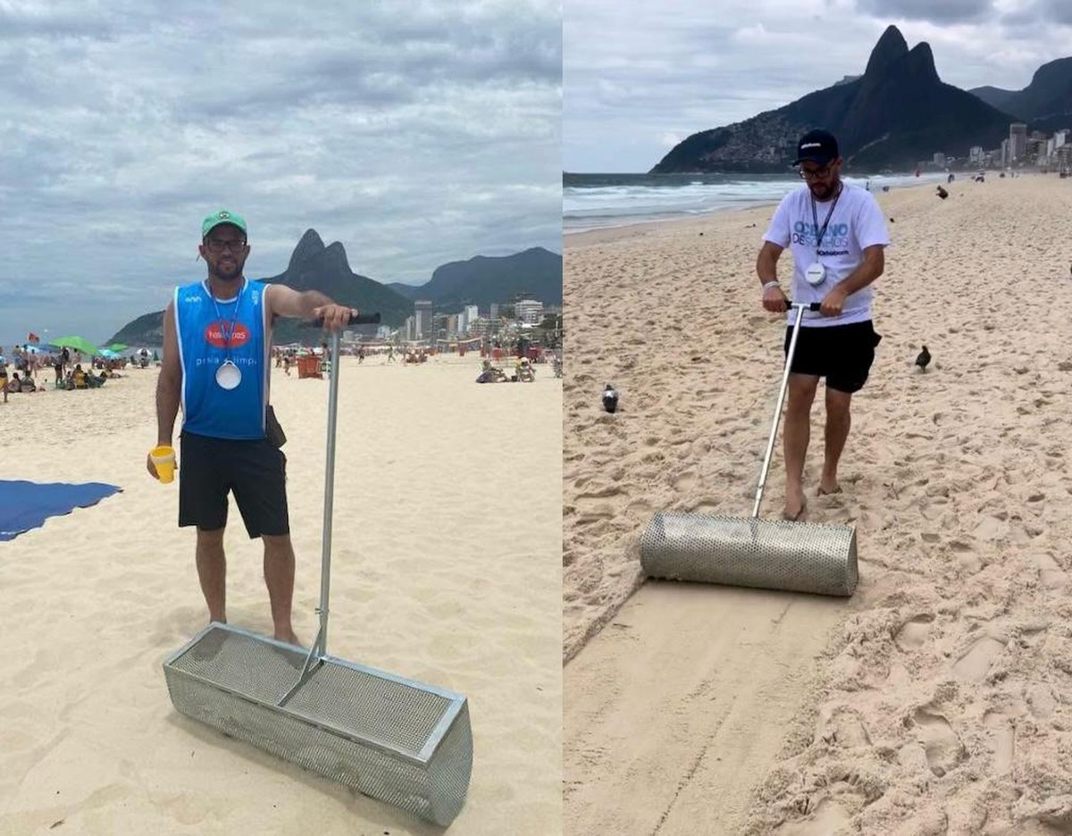 Empreendedor cria equipamento para limpeza de praias e bate marca de R ...