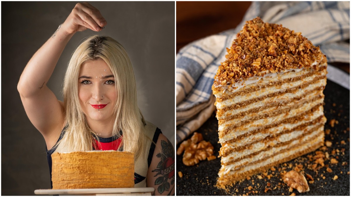 Confeitaria especializada em bolo russo viraliza nas redes sociais e ...