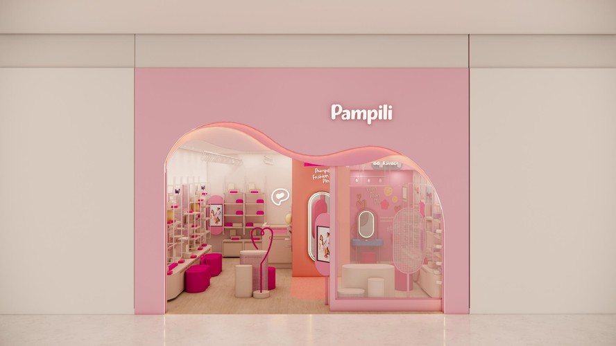Pampili, rede de moda infantil feminina, abre primeira loja internacional