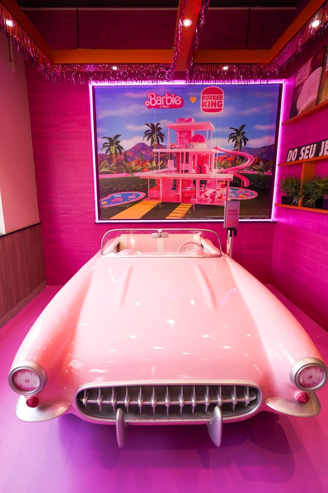 Restaurante do Burger King se transforma em Casa da Barbie, em São ...