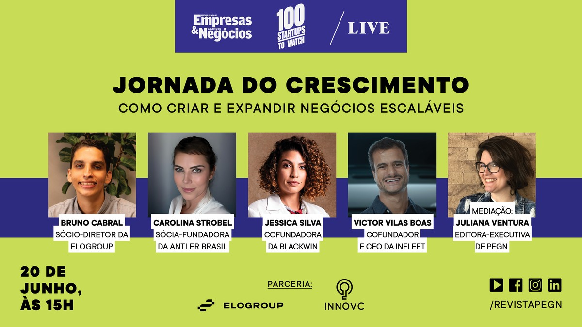 100 Startups to Watch 2024: live discute como criar e expandir negócios ...