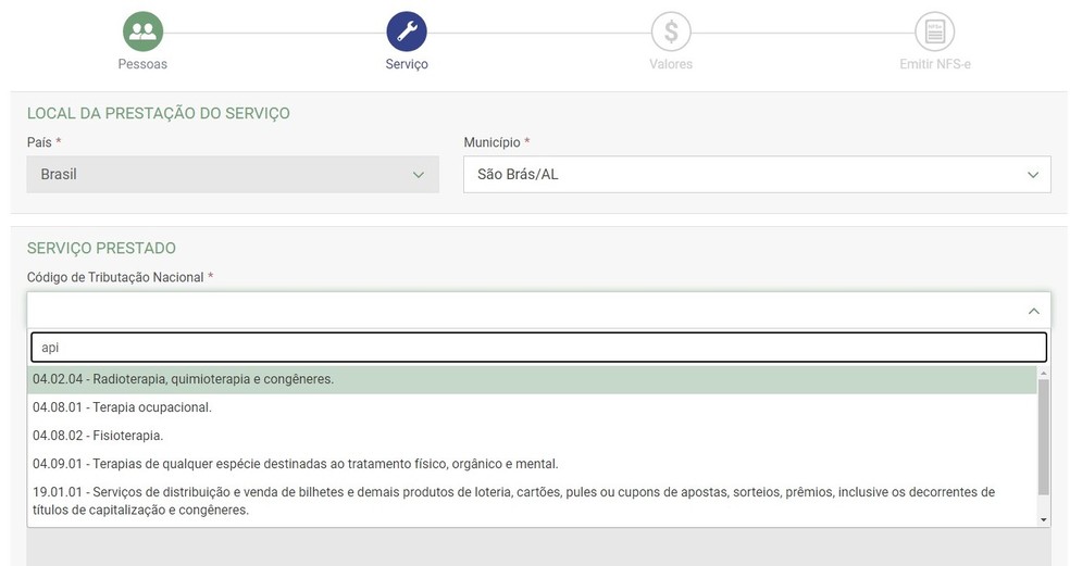 Código de Tributação Nacional: como consultar número para nota fiscal ...
