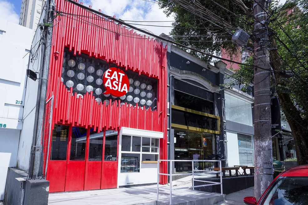 Após sucesso com Hello Kitty, Eat Asia abre restaurante do Godzilla ...