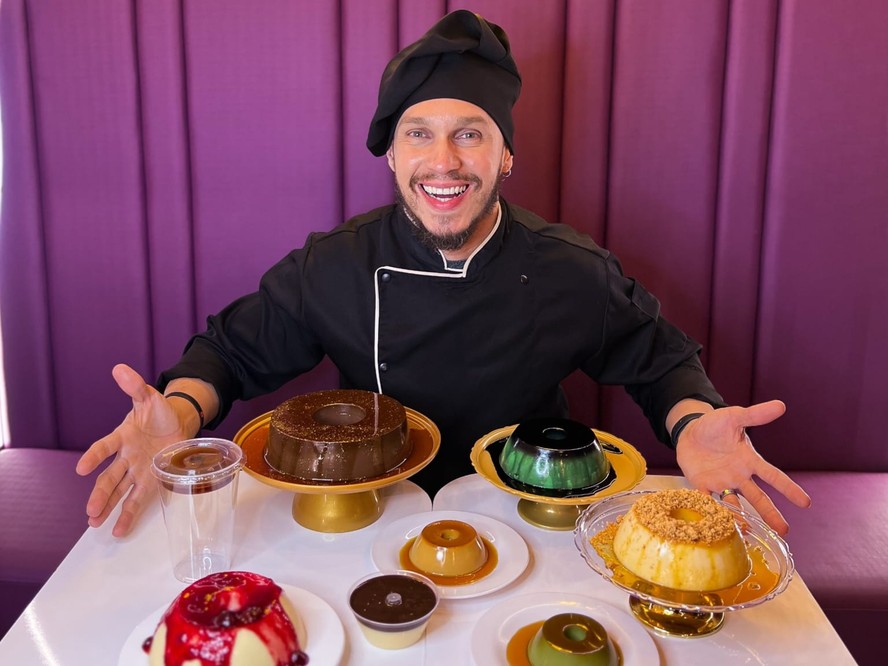 Pistache, queijadinha e café: confeiteiro fatura R$ 580 mil com pudim ...